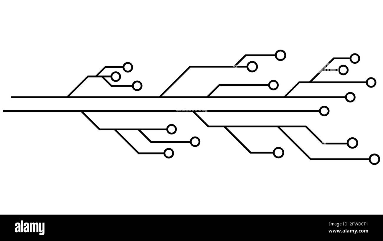 Circuit Board Design Clipart