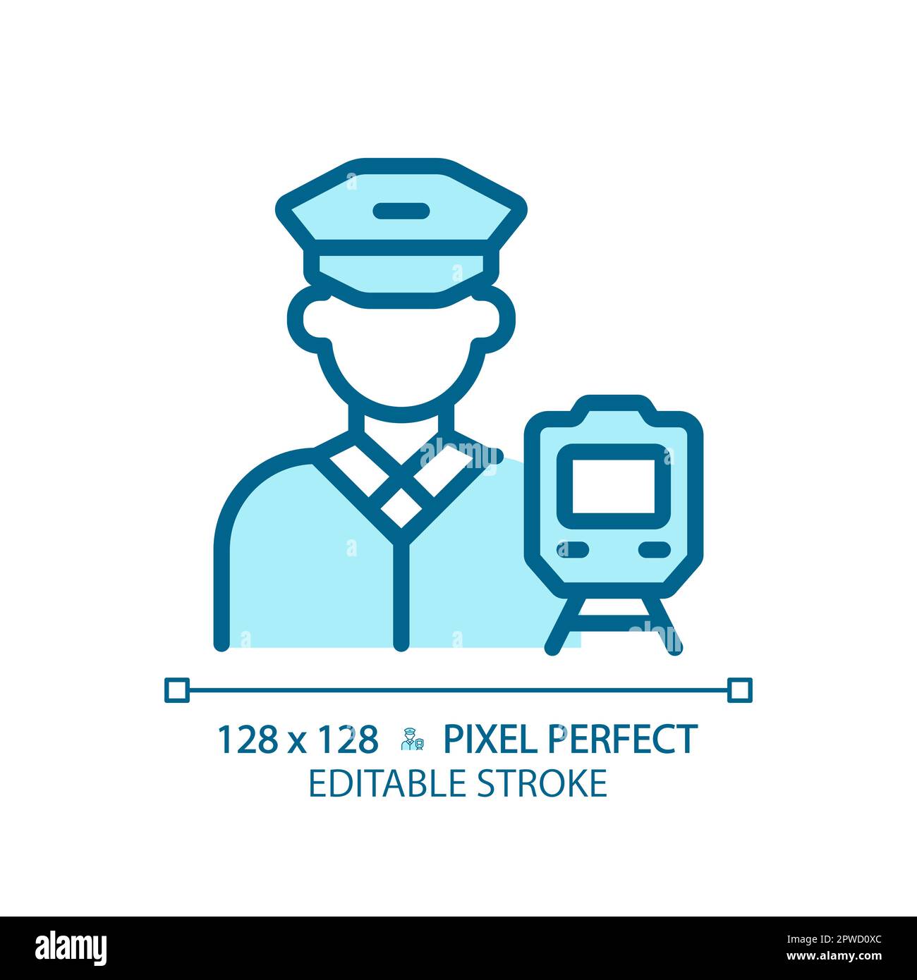 Train driver cabin Stock Vector Images - Alamy