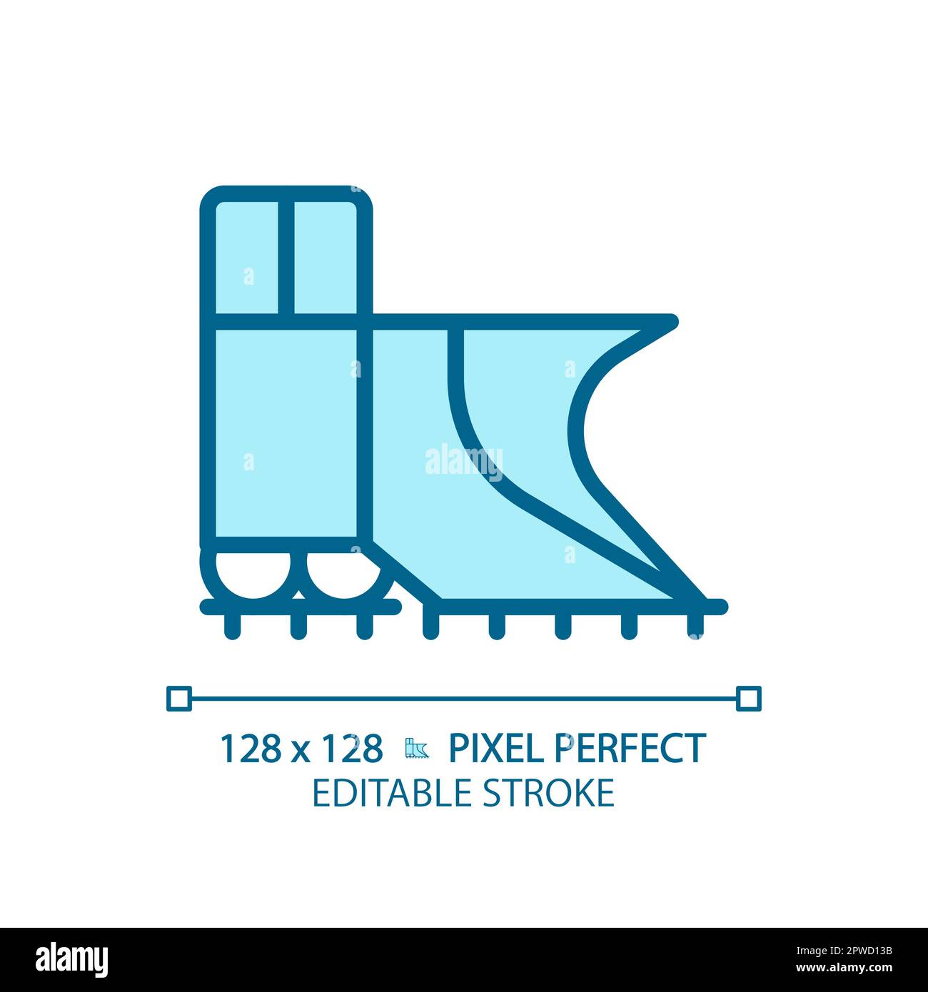 Snowplow train pixel perfect blue RGB color icon Stock Vector Image ... Snowplow train pixel perfect blue RGB color icon Stock Vector Image ...