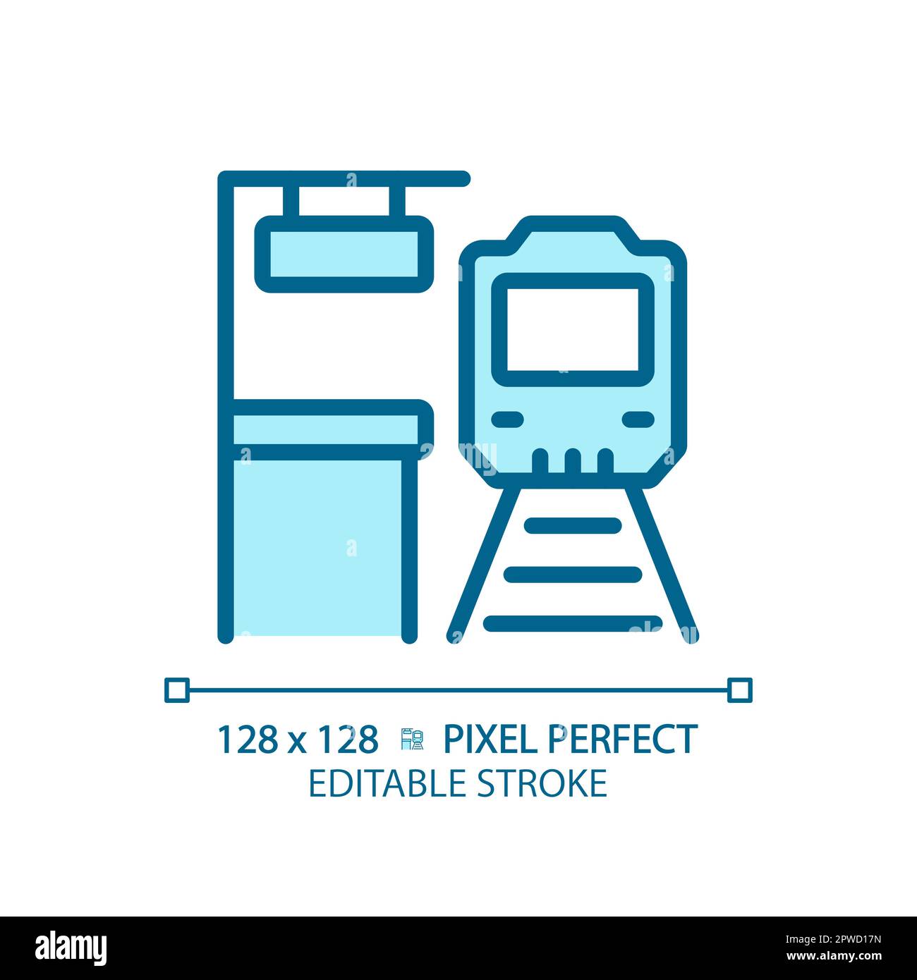 Platform pixel perfect blue RGB color icon Stock Vector Image & Art - Alamy Platform pixel perfect blue RGB color icon Stock Vector Image & Art - Alamy