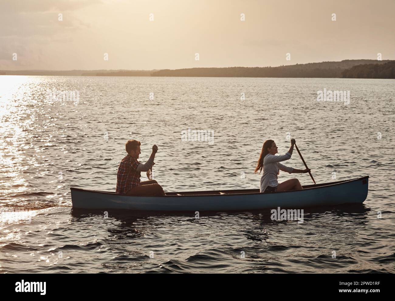 Its about rowing the boat not reaching the destination. a young couple ...
