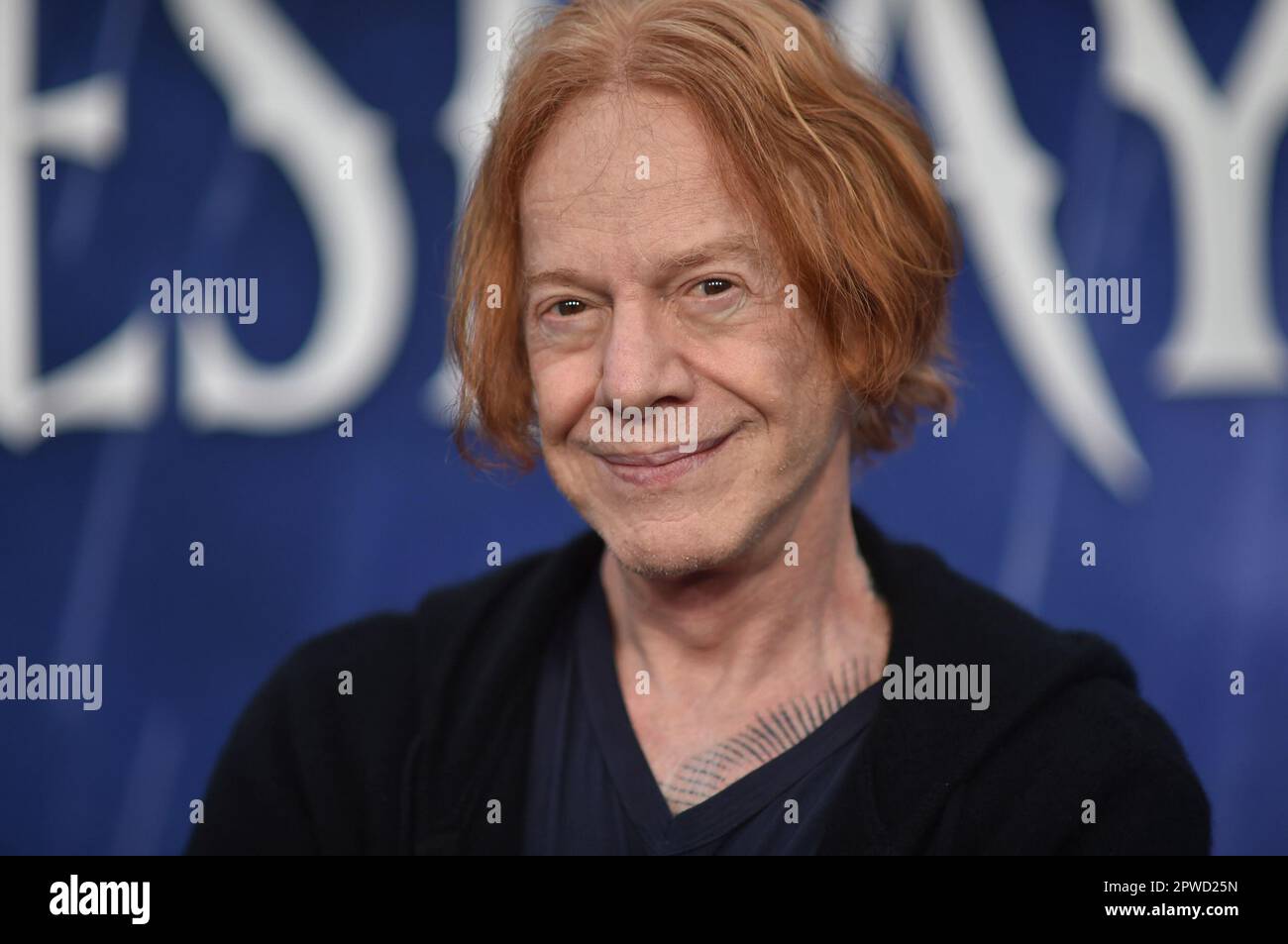 Danny Elfman attends a photo call with the cast of the television ...