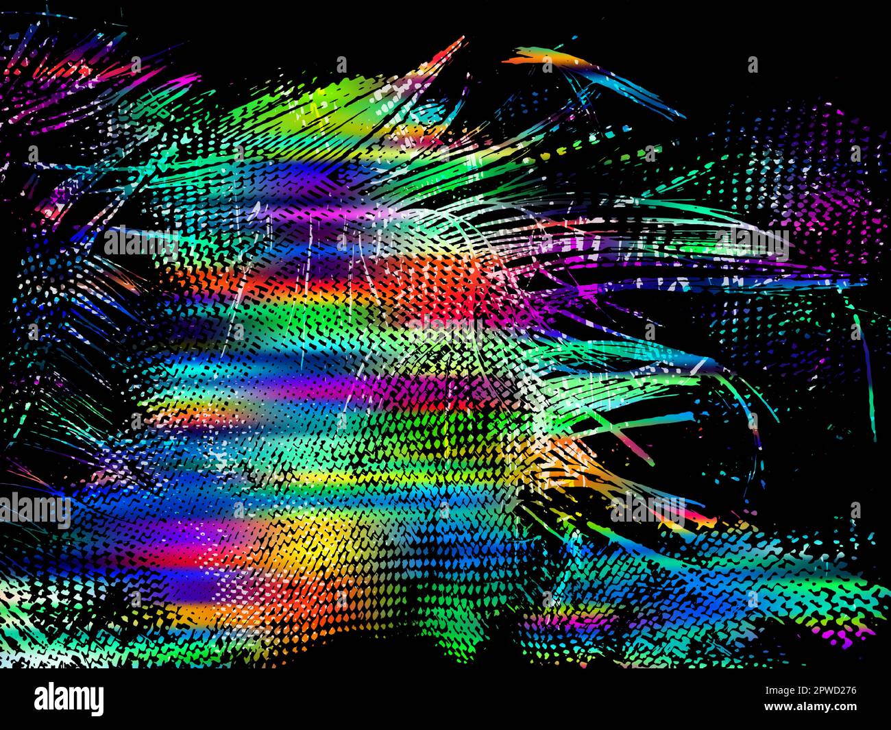 Grunge color neon background. Abstract street art print Stock Vector ...