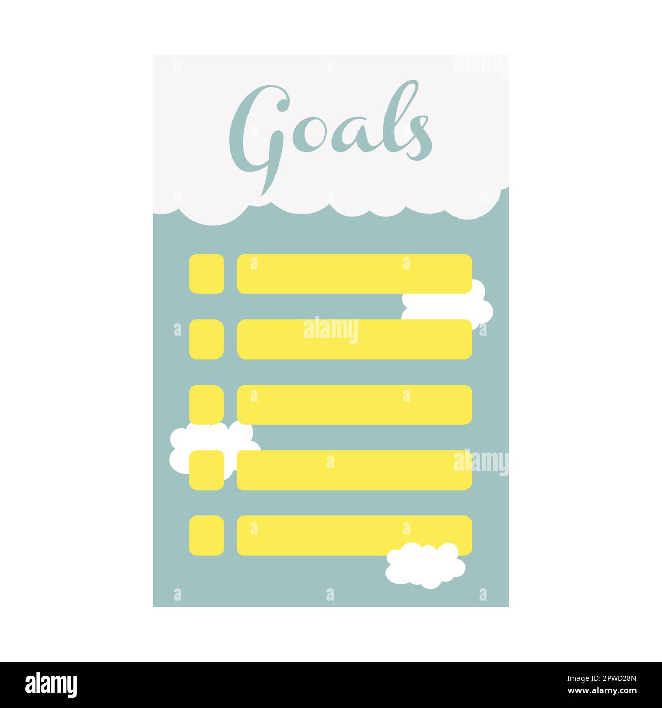 pretty diary page with lines to write down plans for day, cartoon ...