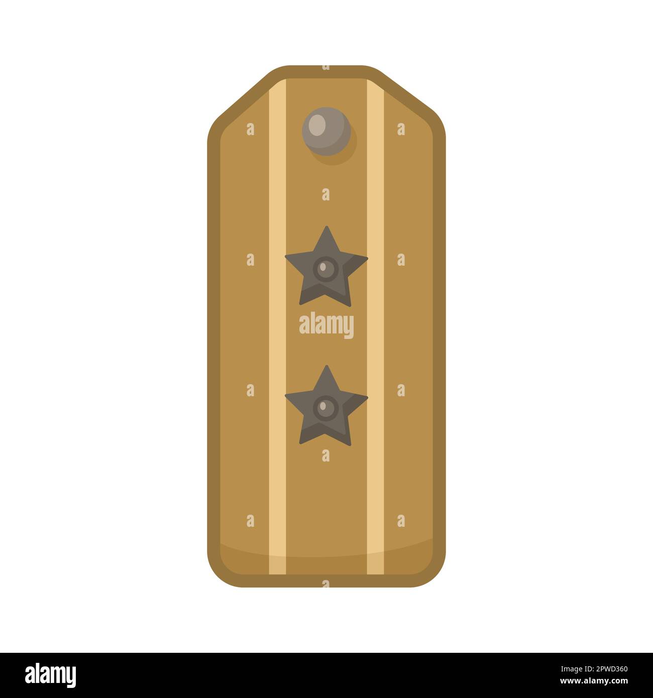 Two shoulder rank insignia Cut Out Stock Images & Pictures - Alamy