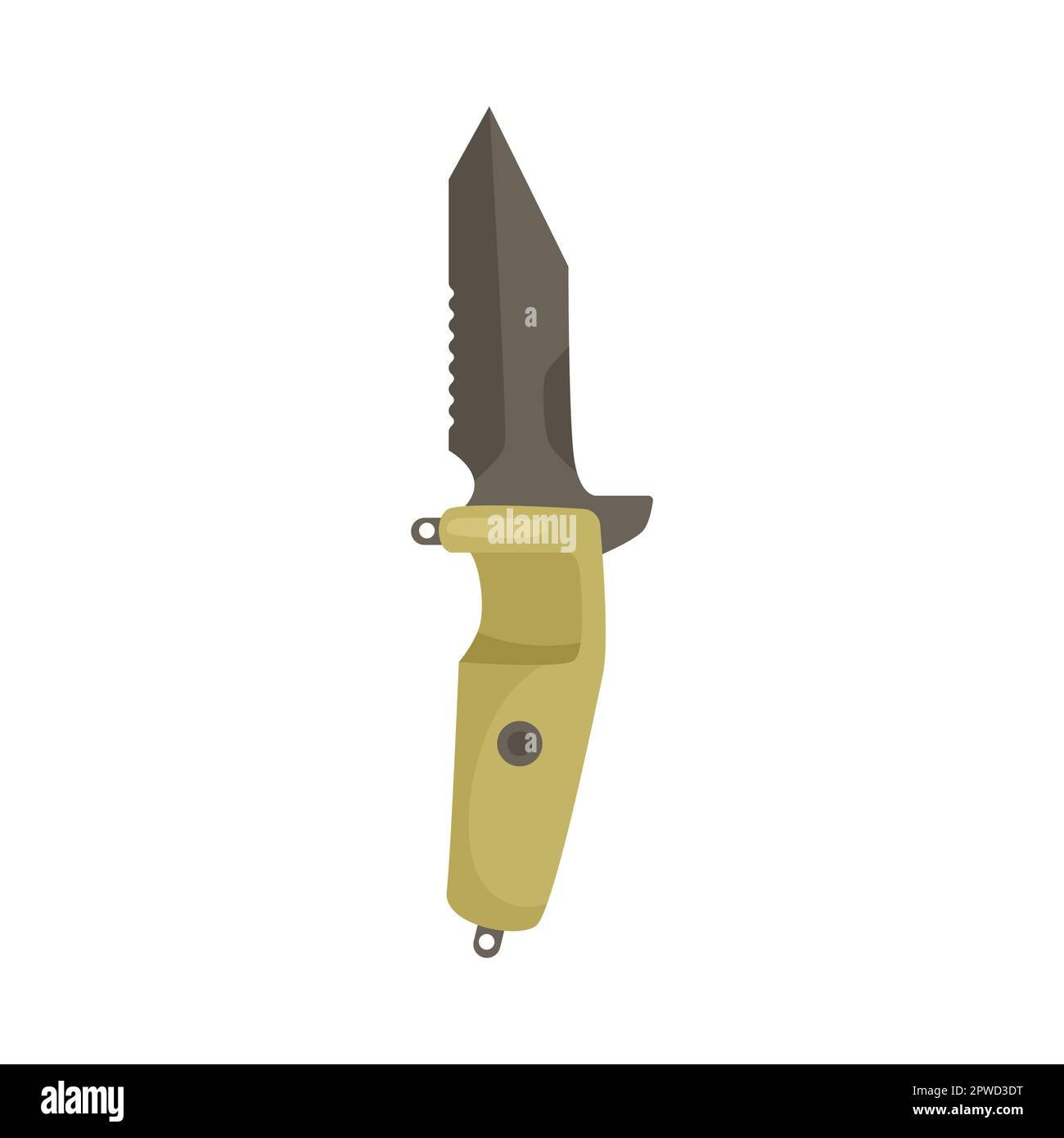 Cartoon Combat Knife