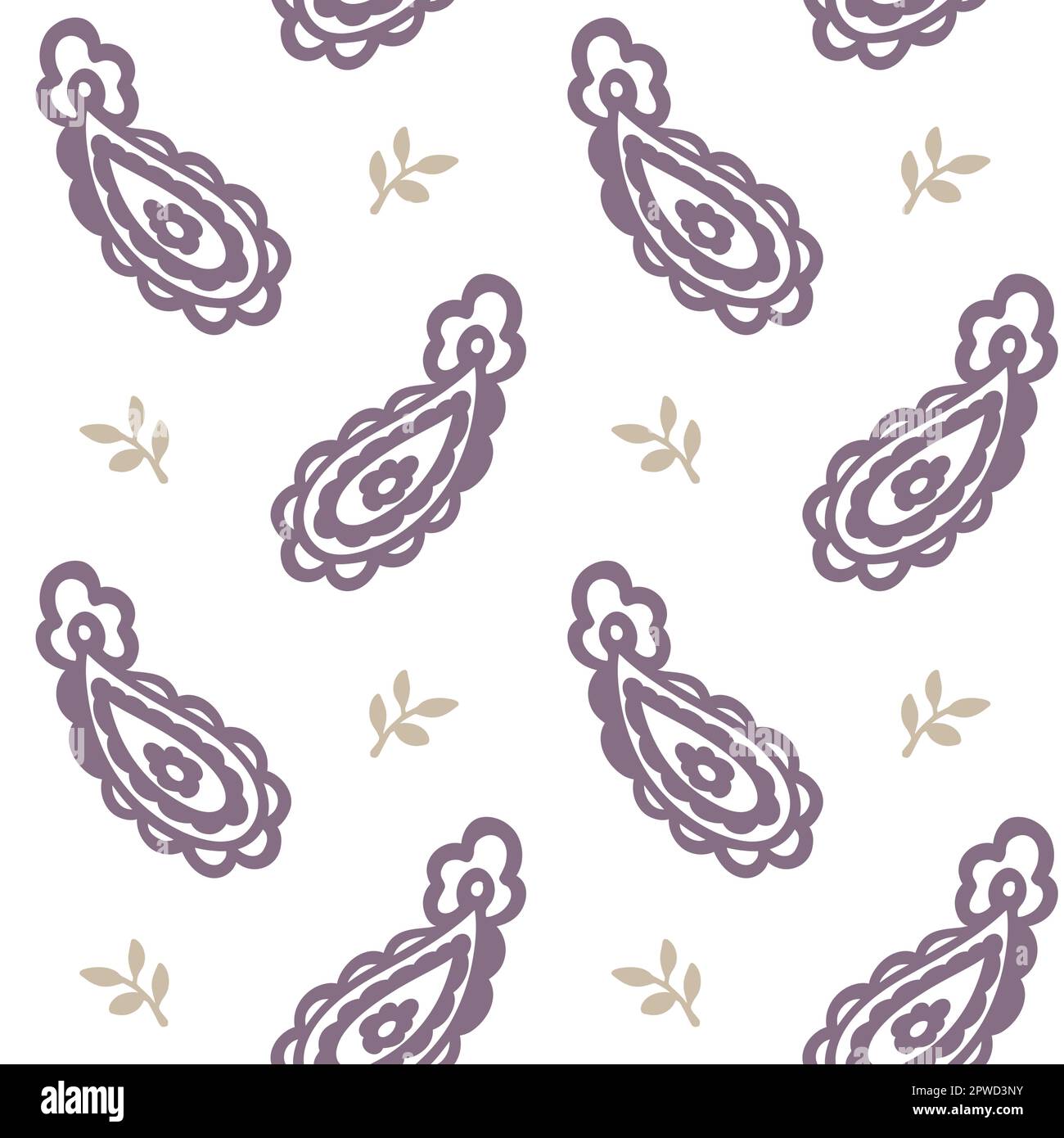 Brush paisley pattern hi-res stock photography and images - Alamy