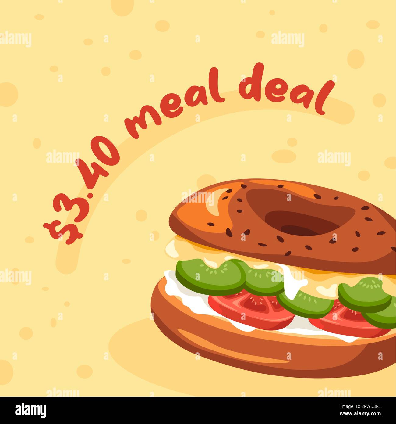Lunch meal deal Stock Vector Images - Alamy