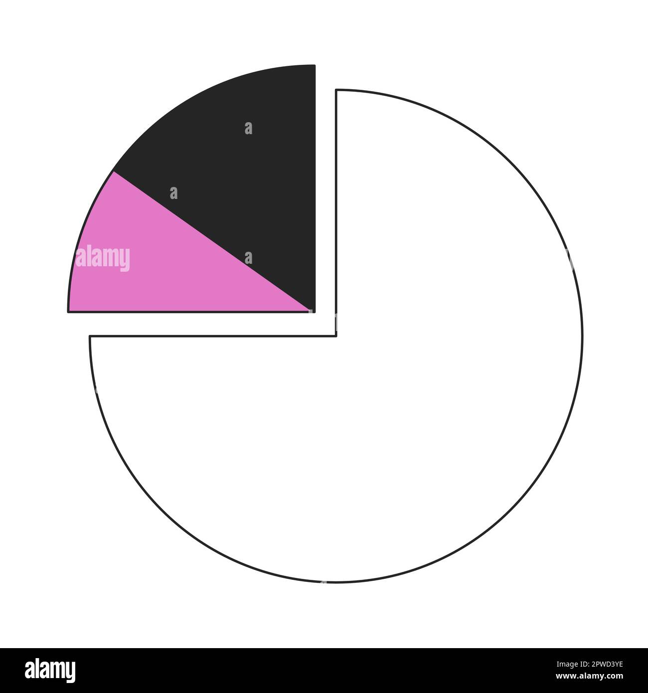 2d Pie Chart Icon
