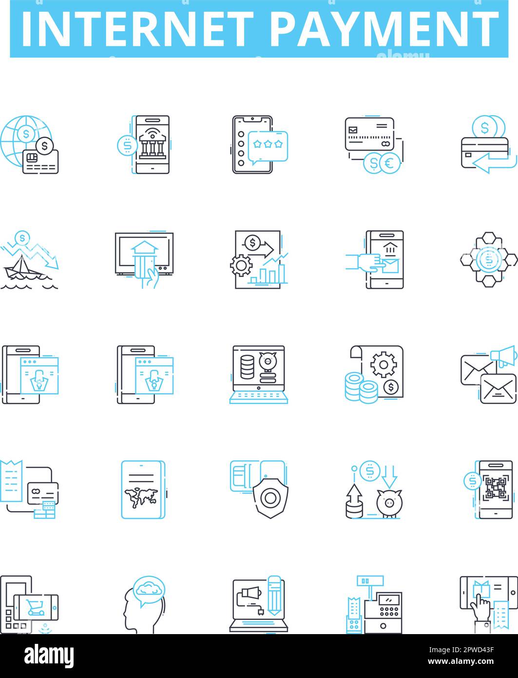 Homebanking Stock Vector Images - Alamy