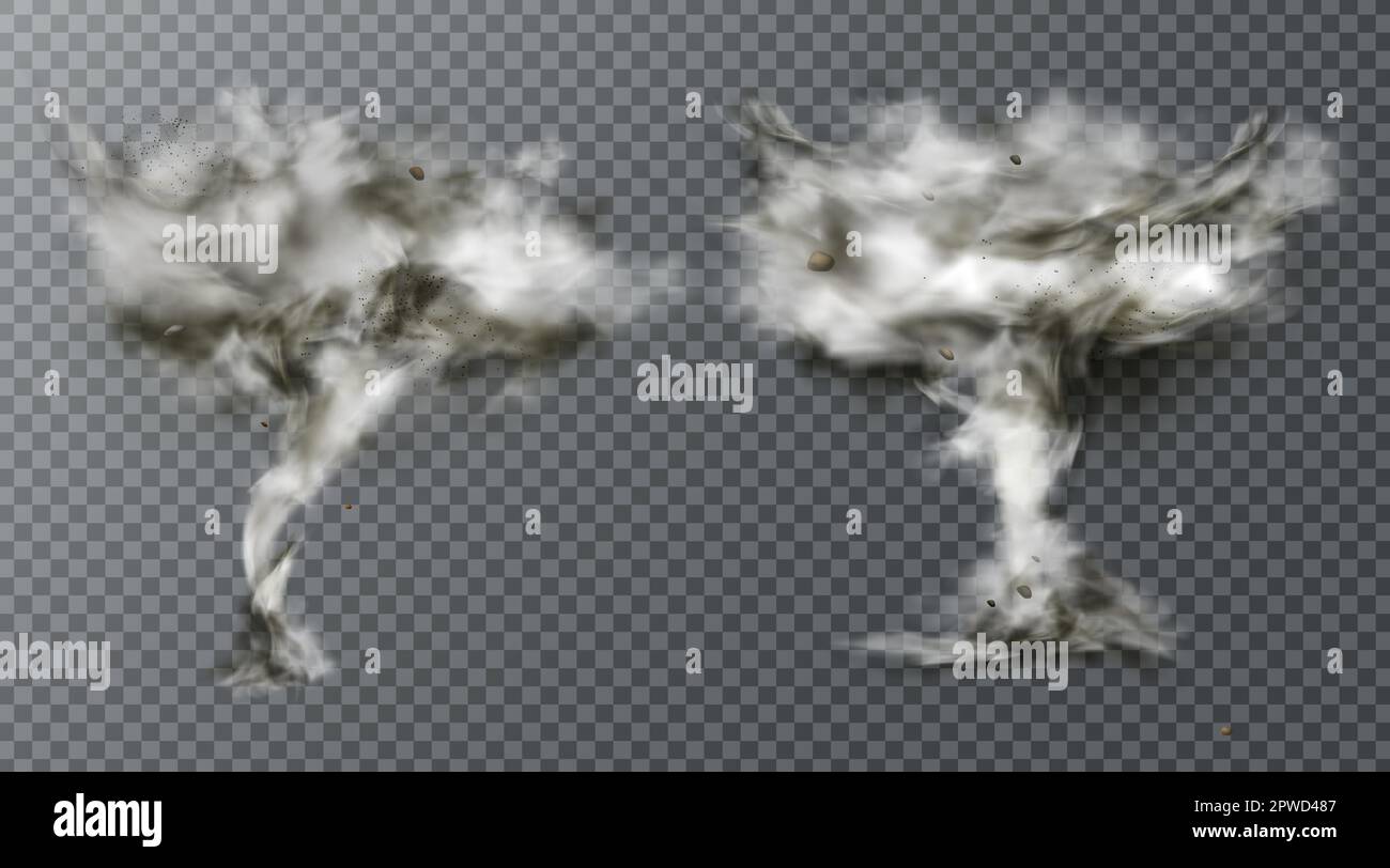 Tornado twister hurricane wind or cyclone vortex. Dangerous natural ...