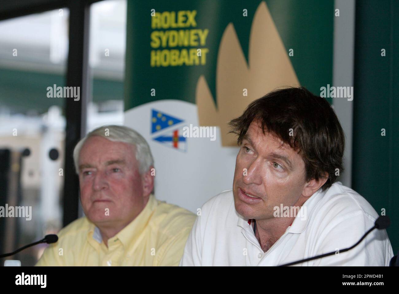 Will Oxley (right, navigator of Yendys) and Lindsay May, navigator of ...