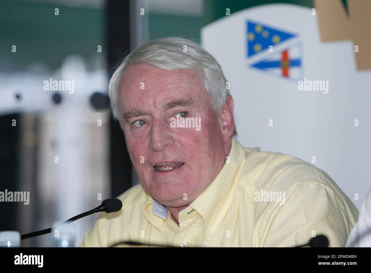 Lindsay May, navigator of Swan Song. A media conference detailing the long-range weather ...