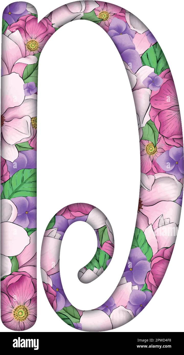 Alfabet illustration Stock Vector Images - Alamy