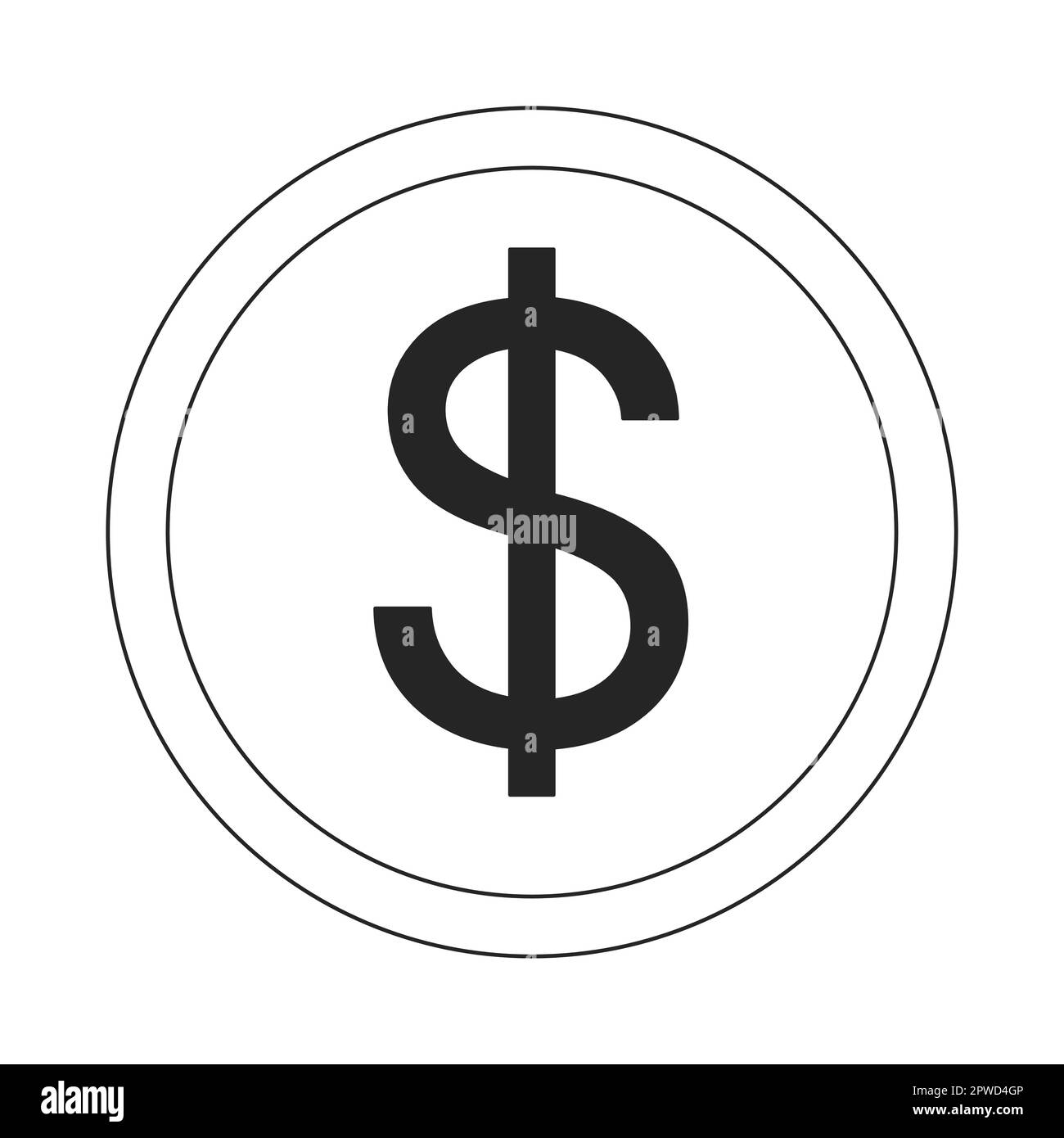 2d dollar hi-res stock photography and images - Alamy