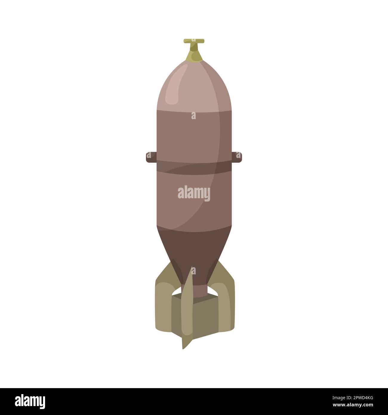 Explosive lethal torpedo cartoon illustration Stock Vector Image & Art ...