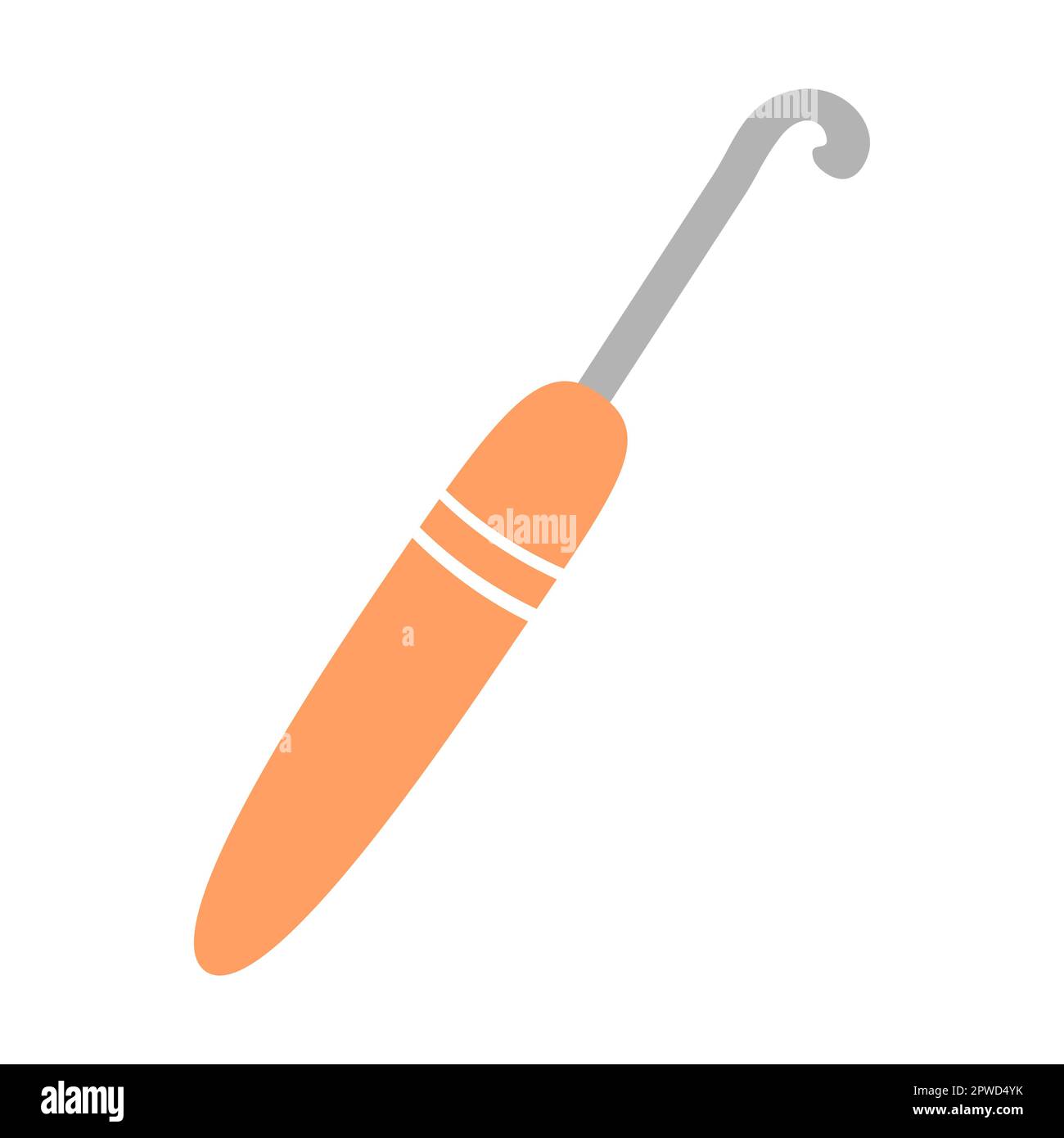 spindle for yarn, Tool for knitting and sewing flat vector illustration ...