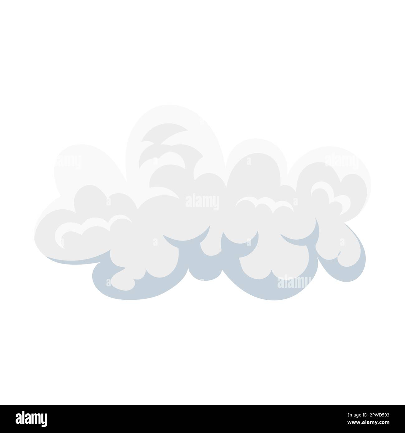 Thick cloud in blue sky Stock Vector Images - Alamy