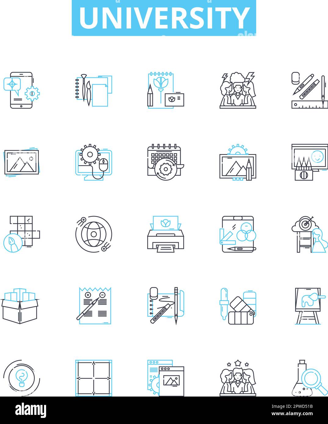 College admissions Stock Vector Images - Alamy