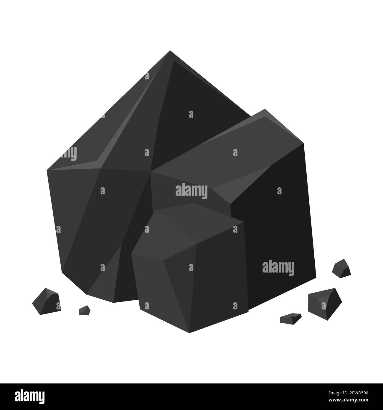 Basalt lump Stock Vector Images - Alamy