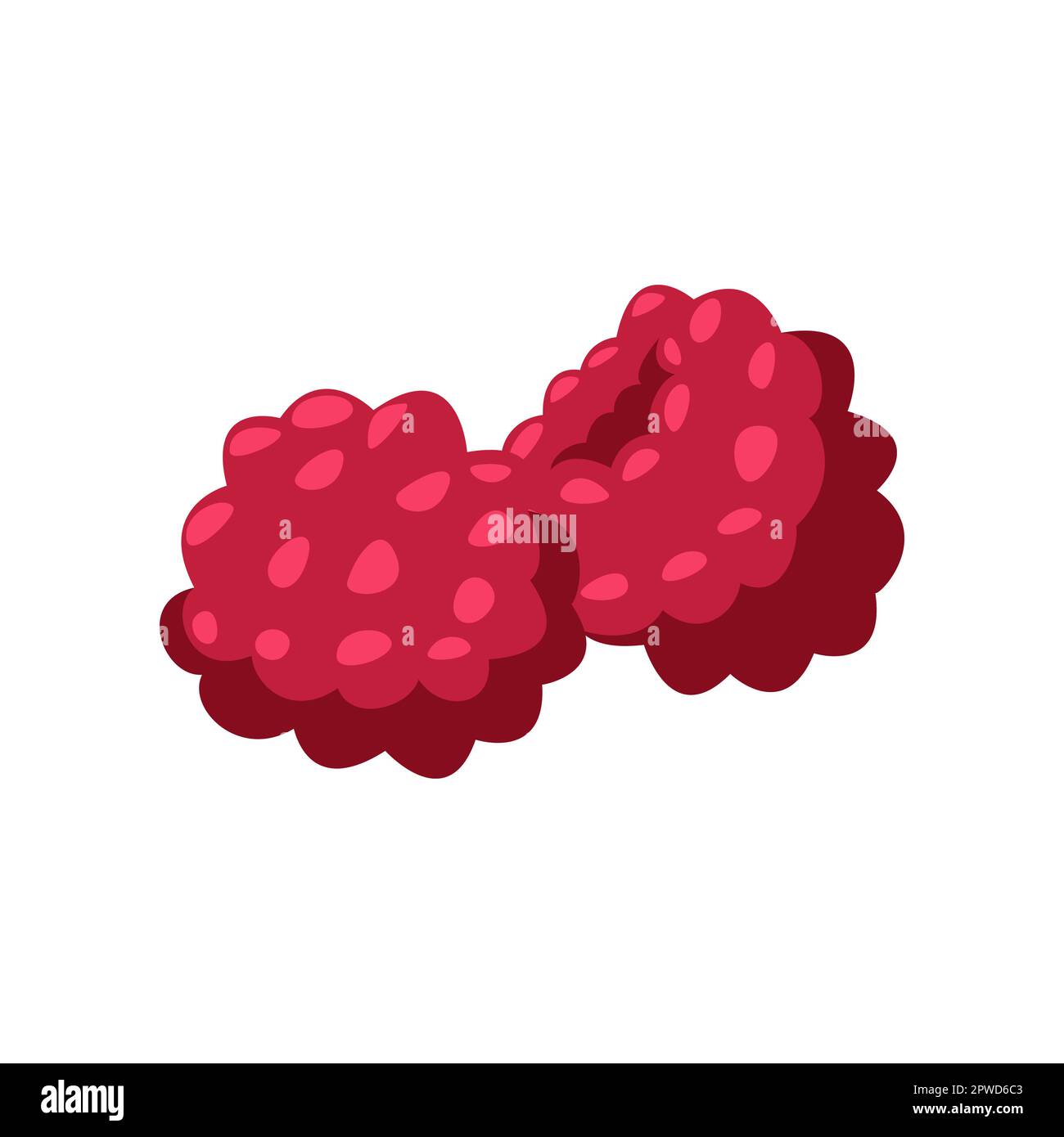 Tinned raspberries cartoon illustration Stock Vector Image & Art - Alamy