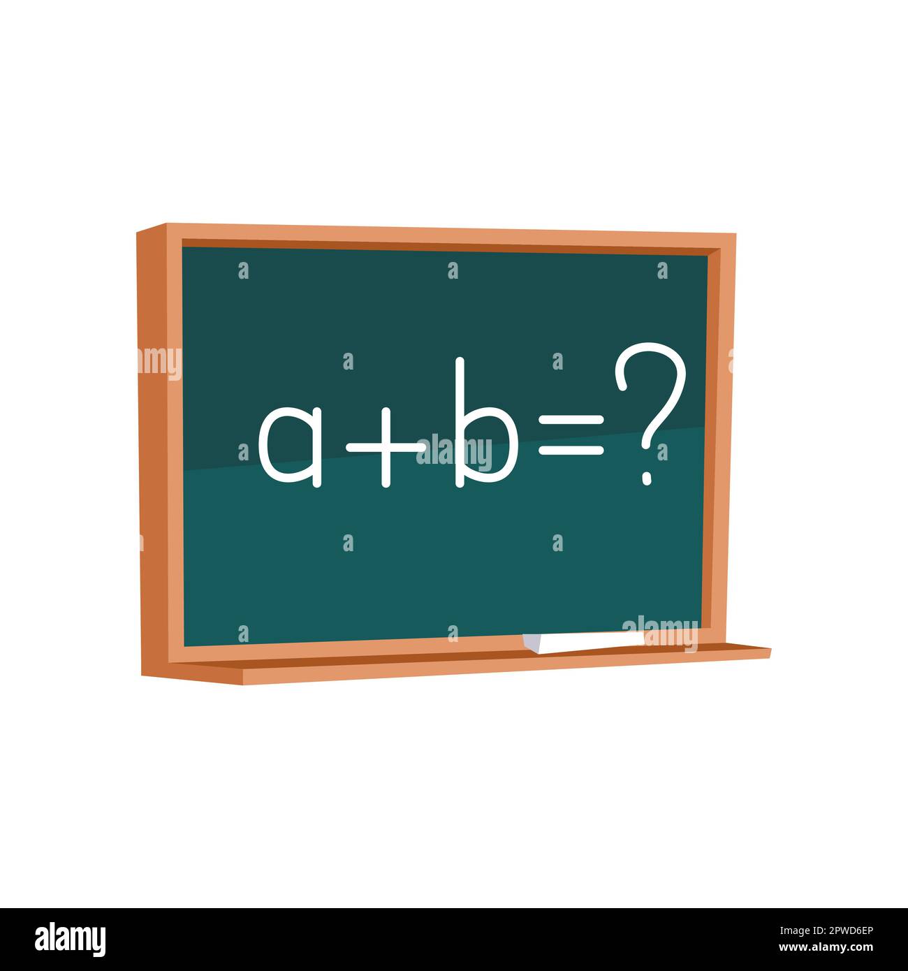 Chalkboard For Classroom Vector Illustration Stock Vector Image And Art