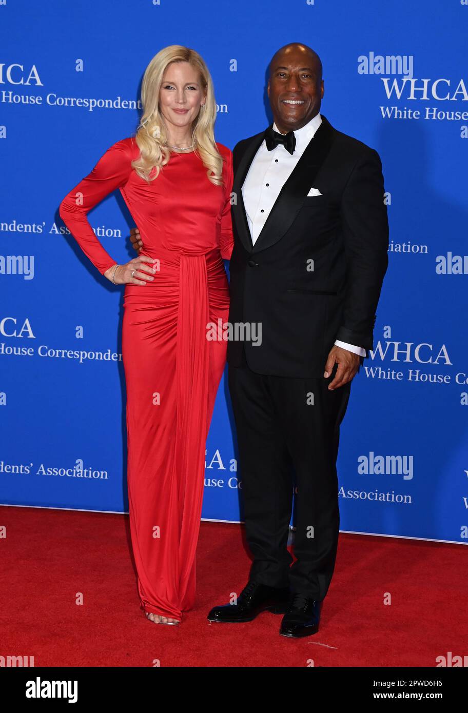Washington, DC, USA. 29th Apr, 2023. Byron Allen and Jennifer Lucas ...