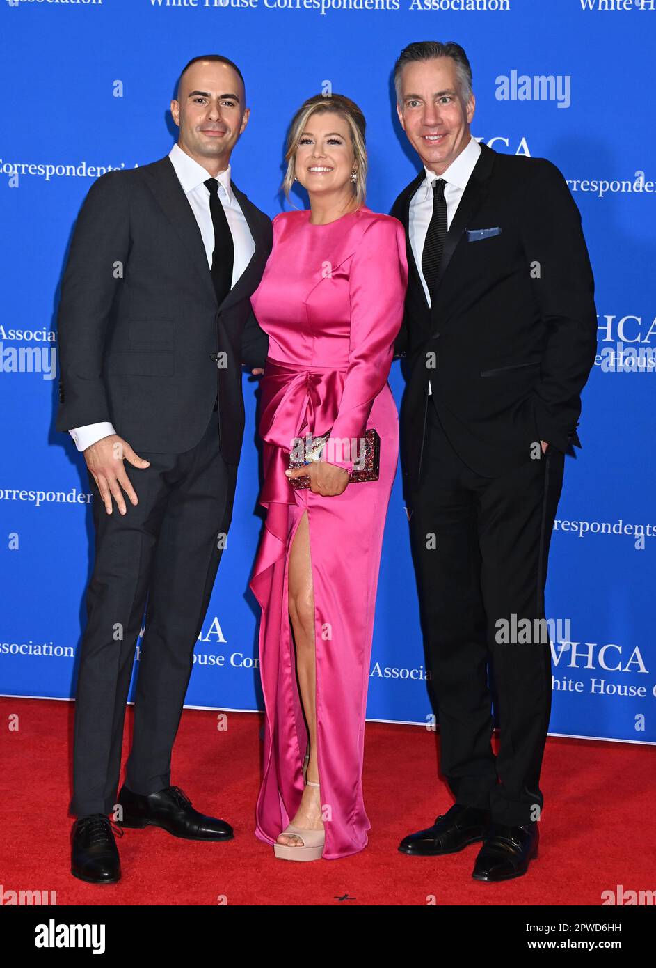 Washington, DC, USA. 29th Apr, 2023. Boris Sanchez, Brianna Keilar and ...