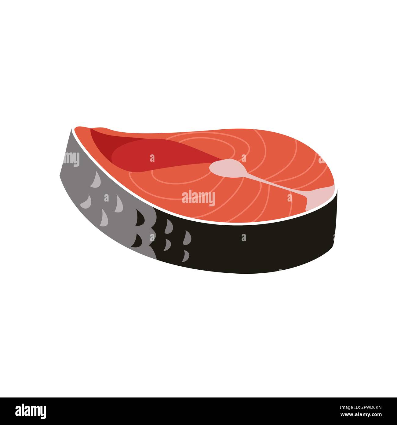 Fish with collagen vector illustration Stock Vector Image & Art - Alamy