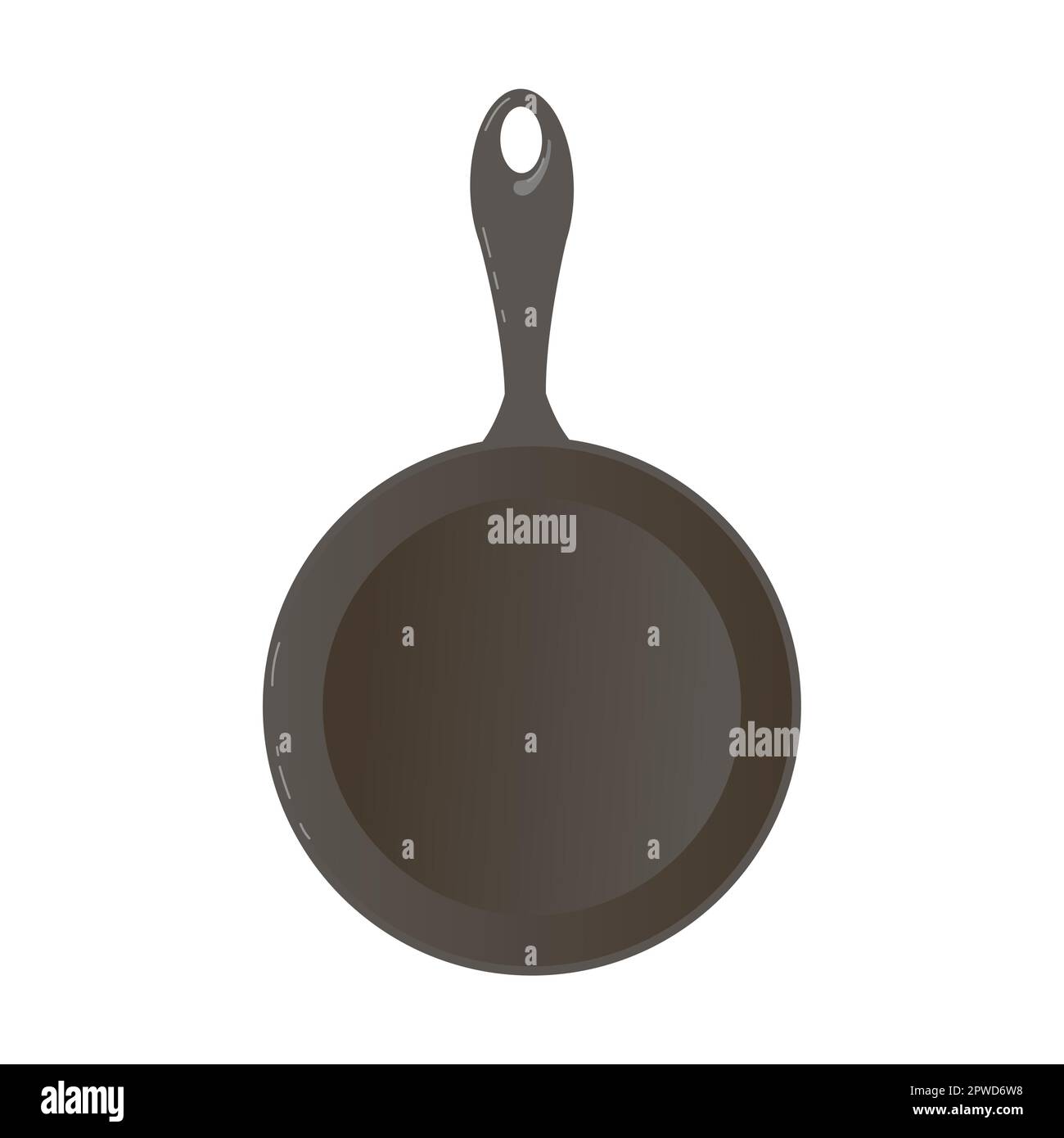 Kitchen pan, utensil and tool. Vector illustration of accessory for ...
