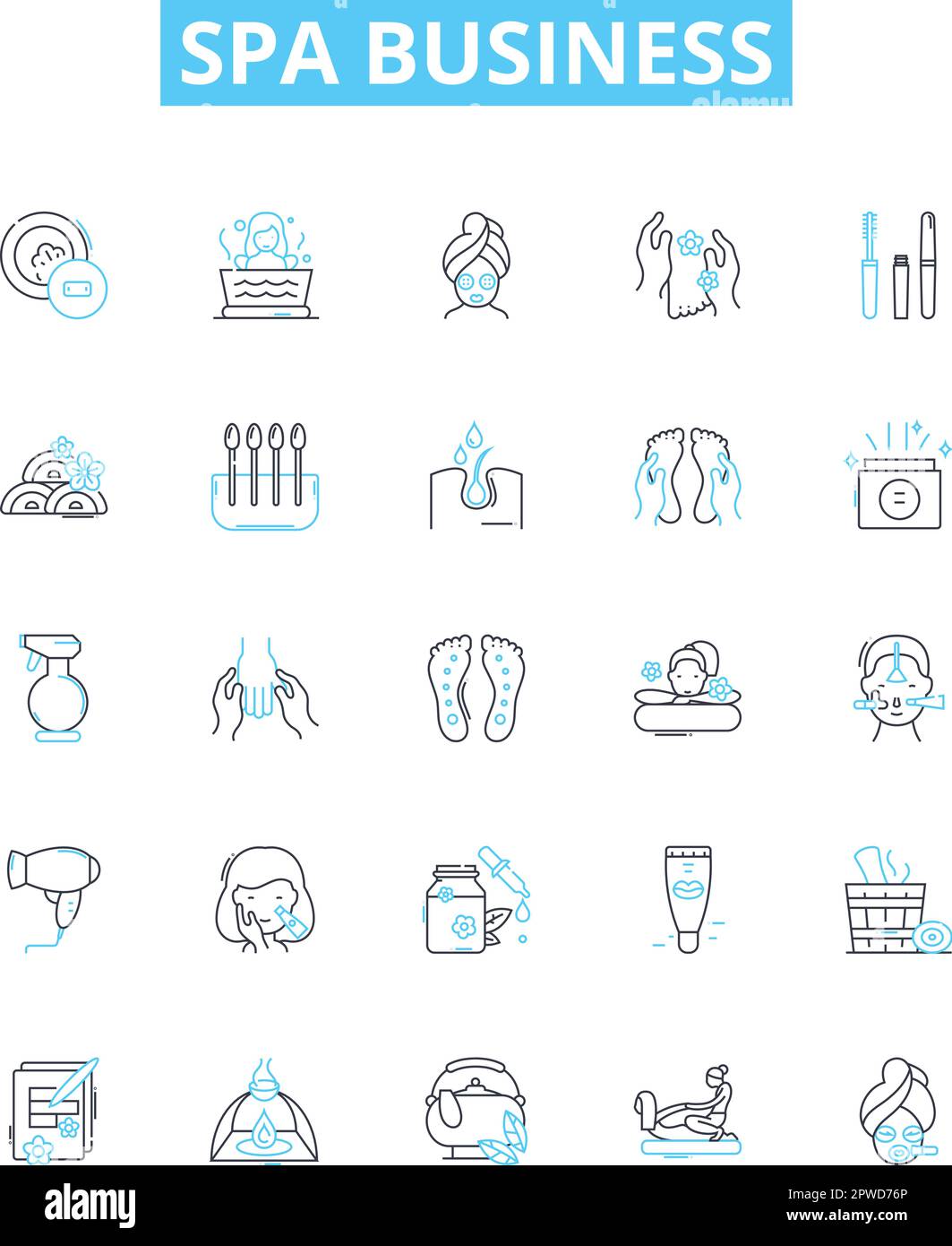 Icons aesthetic treatments hi-res stock photography and images - Alamy