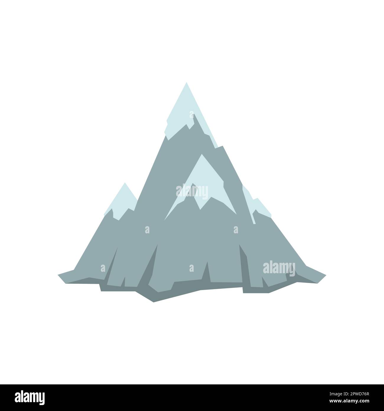 Mountain cartoon illustration Stock Vector Image & Art - Alamy