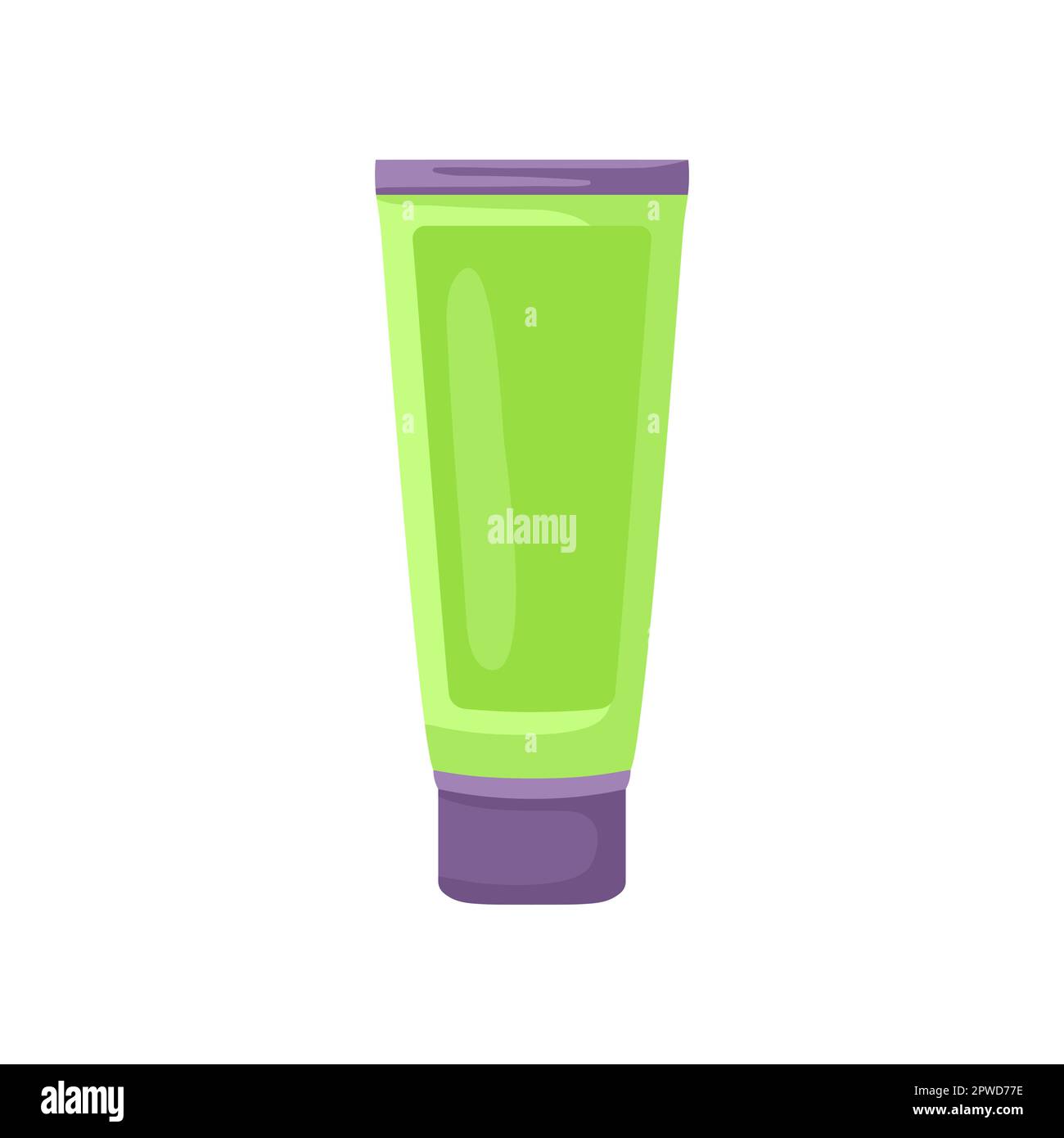 Cream in green tube cartoon illustration Stock Vector Image & Art - Alamy