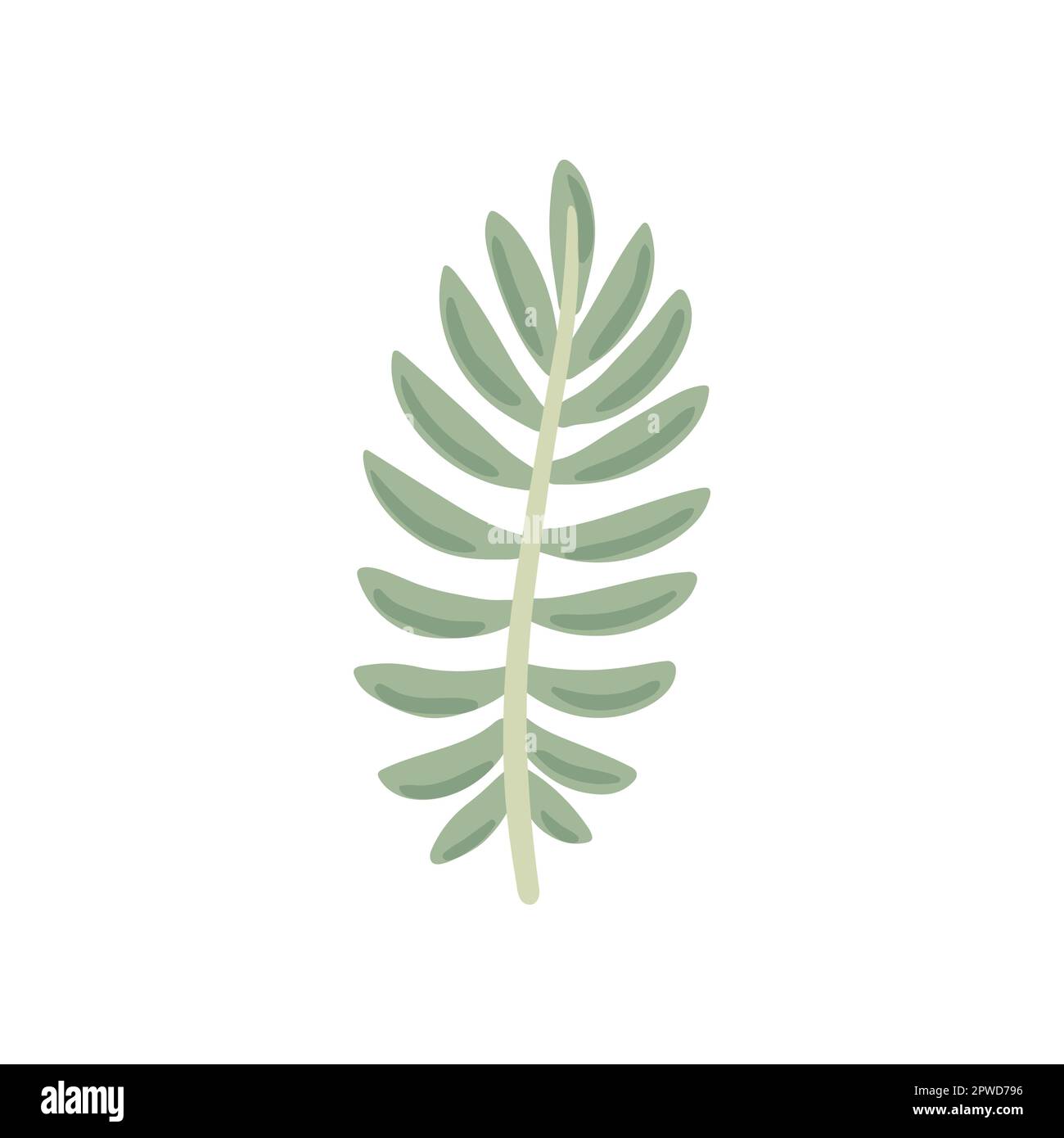 Nursery Leaf In Boho Style Illustration Stock Vector Image And Art Alamy