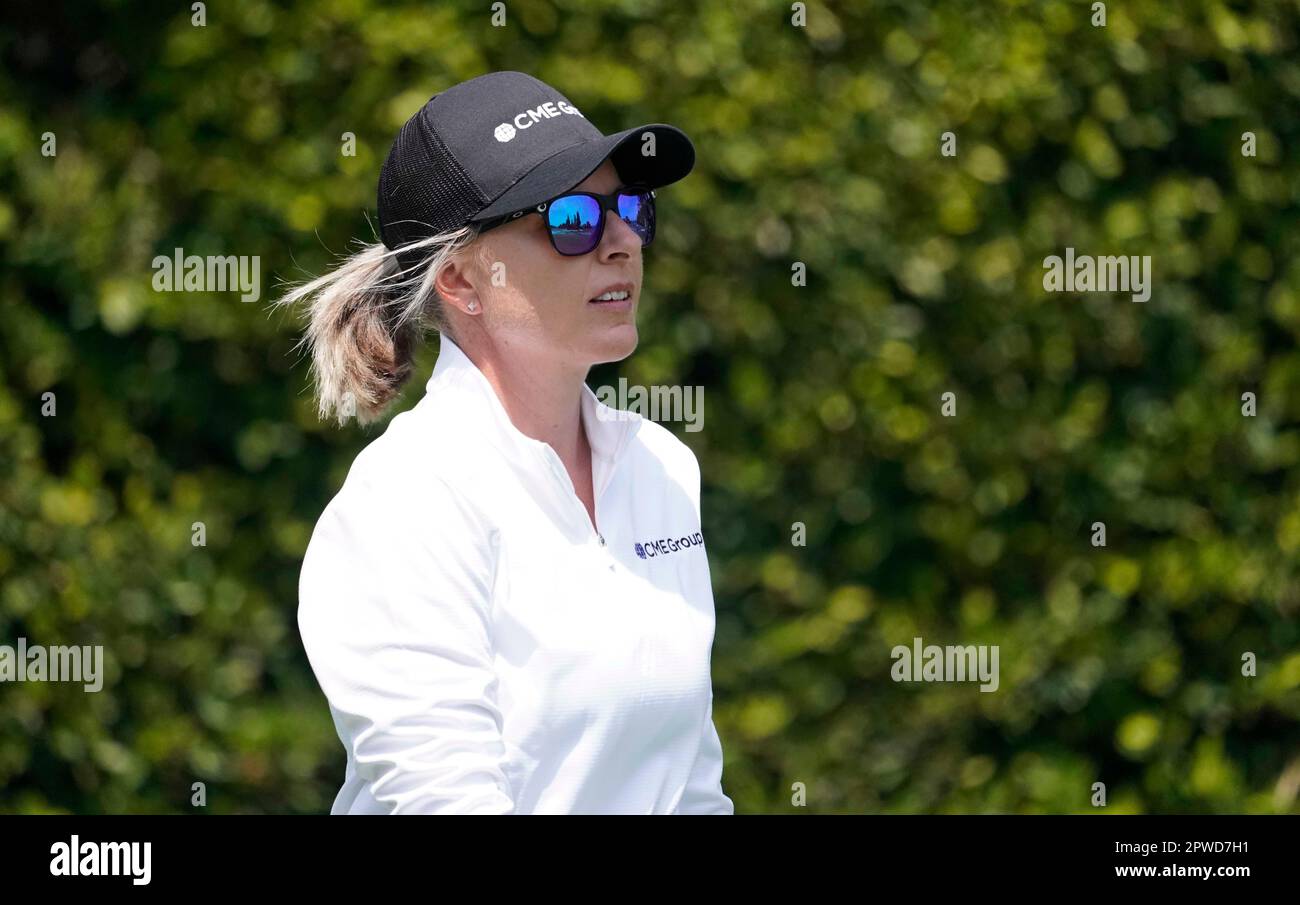 April 29, 2023: LPGA - Linnea Strom, professional golfer from Hovas ...