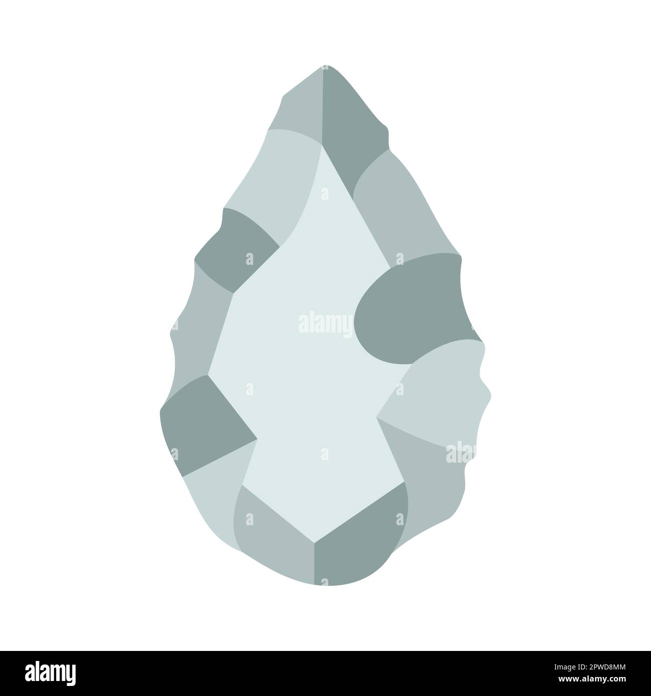 Sharpen rock from stone vector illustration Stock Vector Image & Art ...