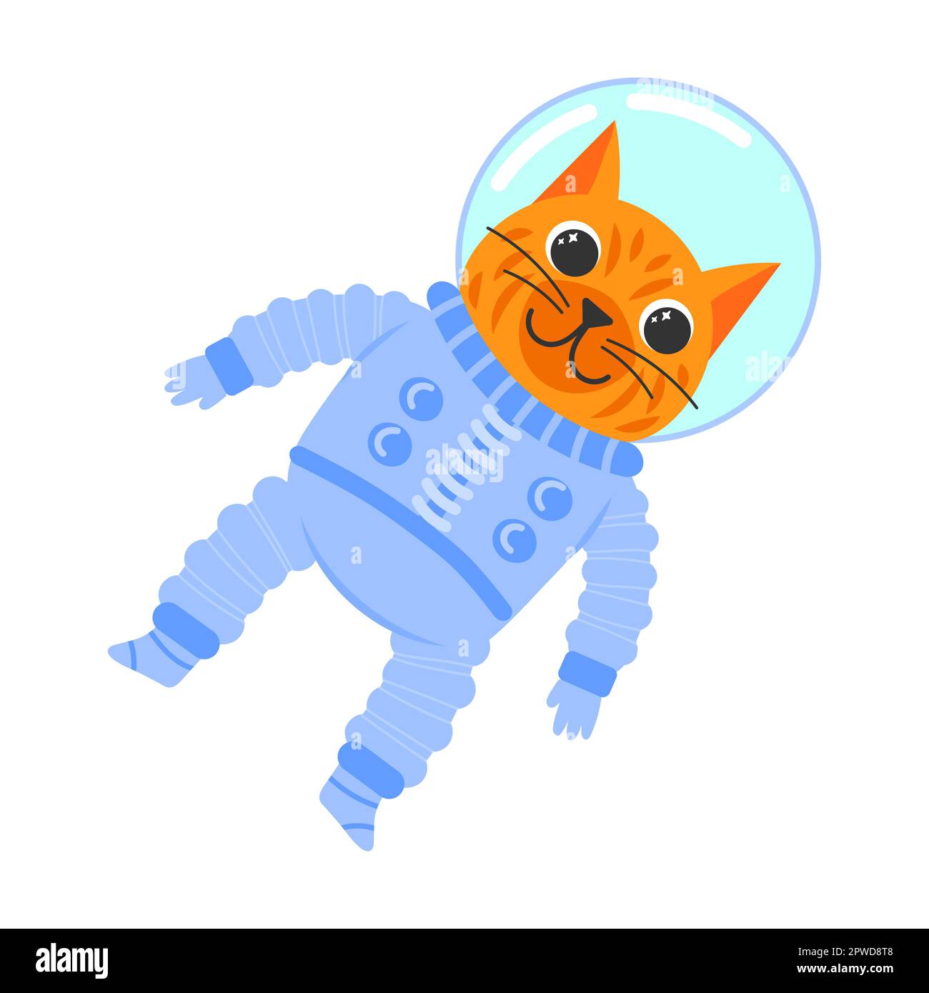cat in protective suit and astronaut spacesuit. Cartoon vector ... cat in protective suit and astronaut spacesuit. Cartoon vector ...