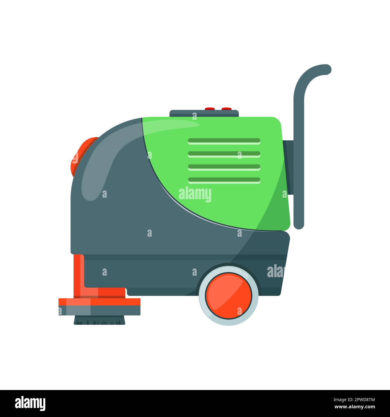 Hoover vacuum cleaner red carpet Stock Vector Images - Alamy