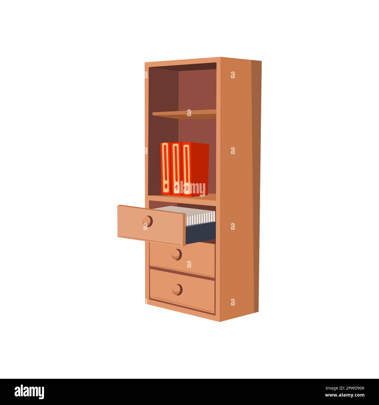 Cupboard for classroom vector illustration Stock Vector Image & Art - Alamy