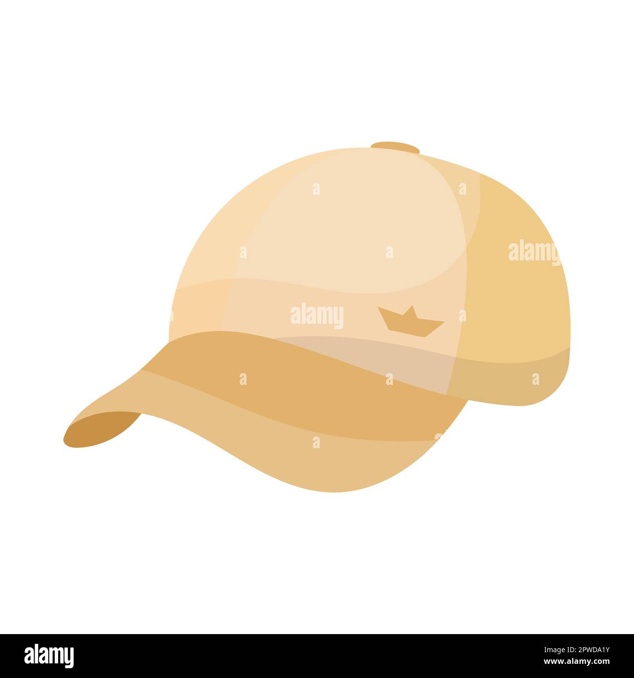 Beige cap Stock Vector Images - Alamy