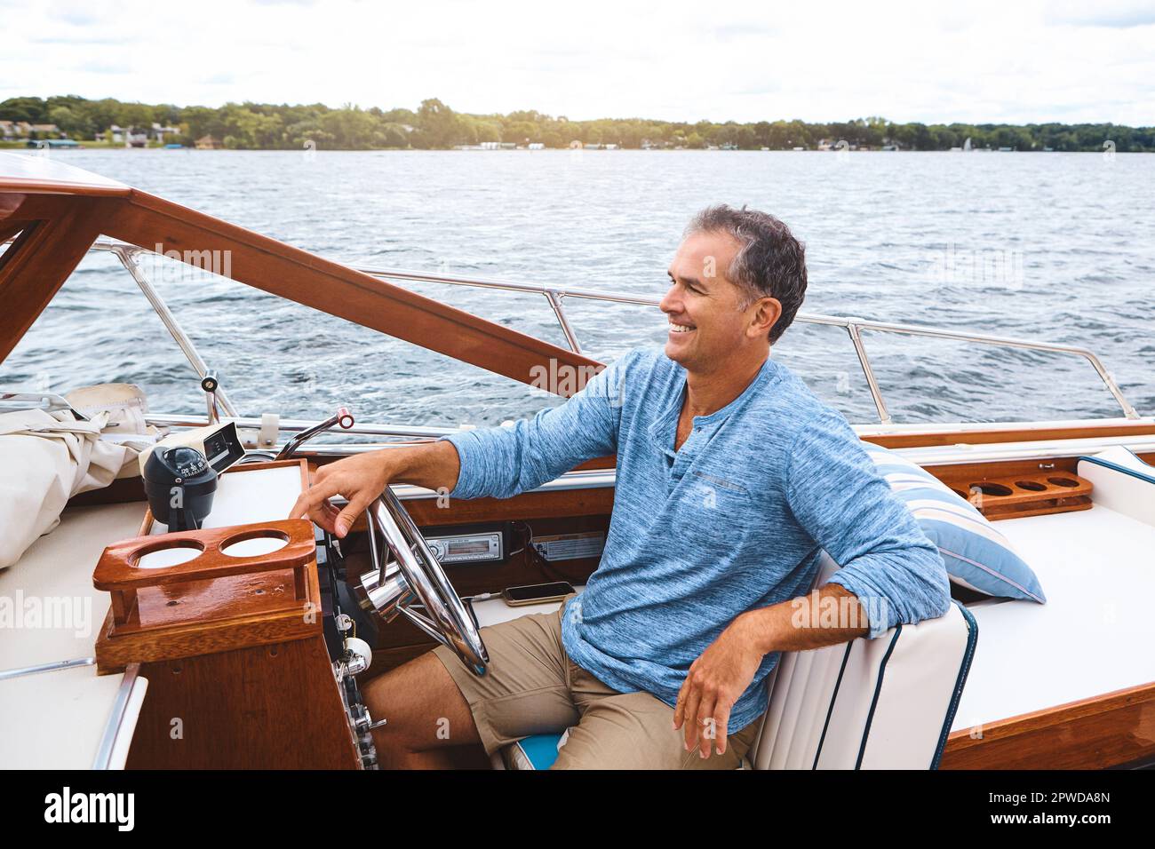 And so the adventure of retirement begins. a mature man enjoying a ...