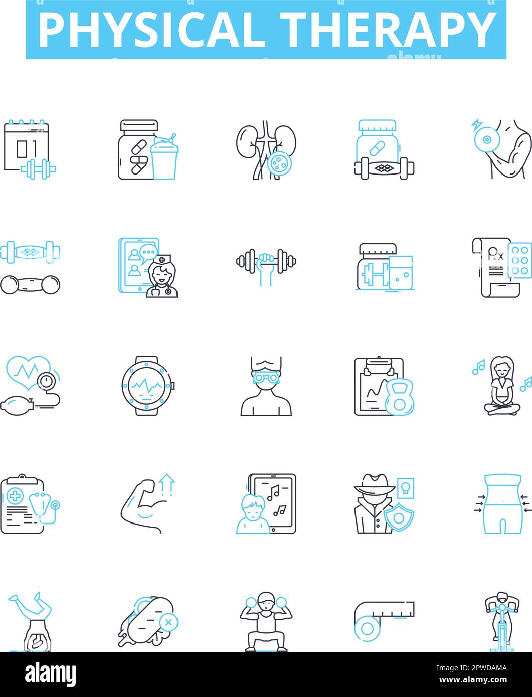 Trigger point massage Stock Vector Images - Alamy