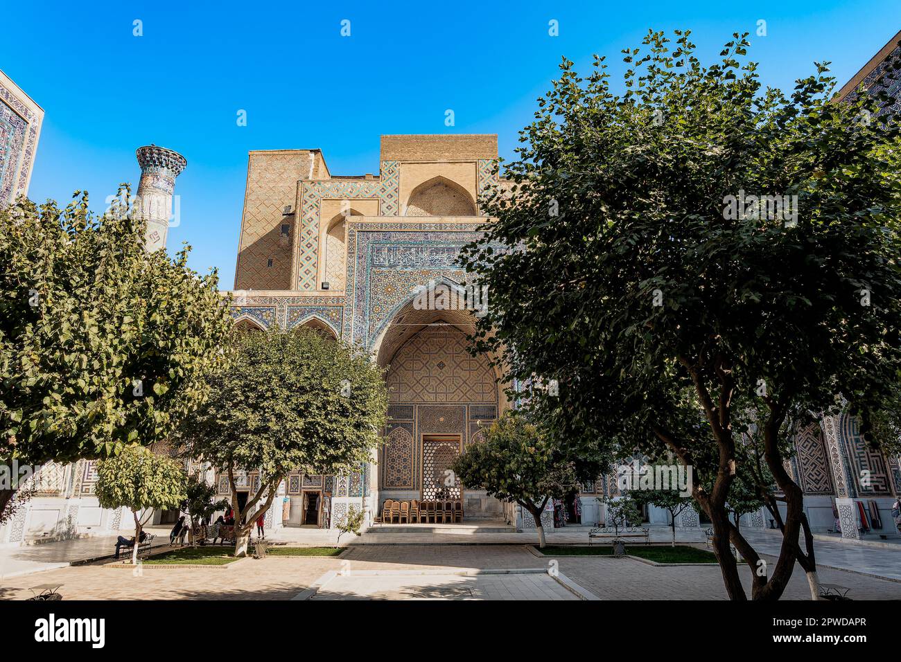 Samarkand Landmarks, Uzbekistan Stock Photo - Alamy
