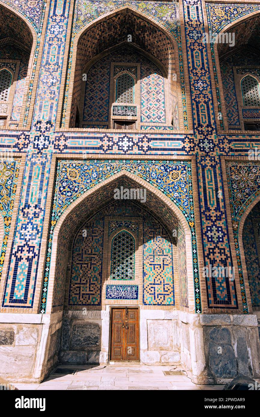 Samarkand Landmarks, Uzbekistan Stock Photo - Alamy