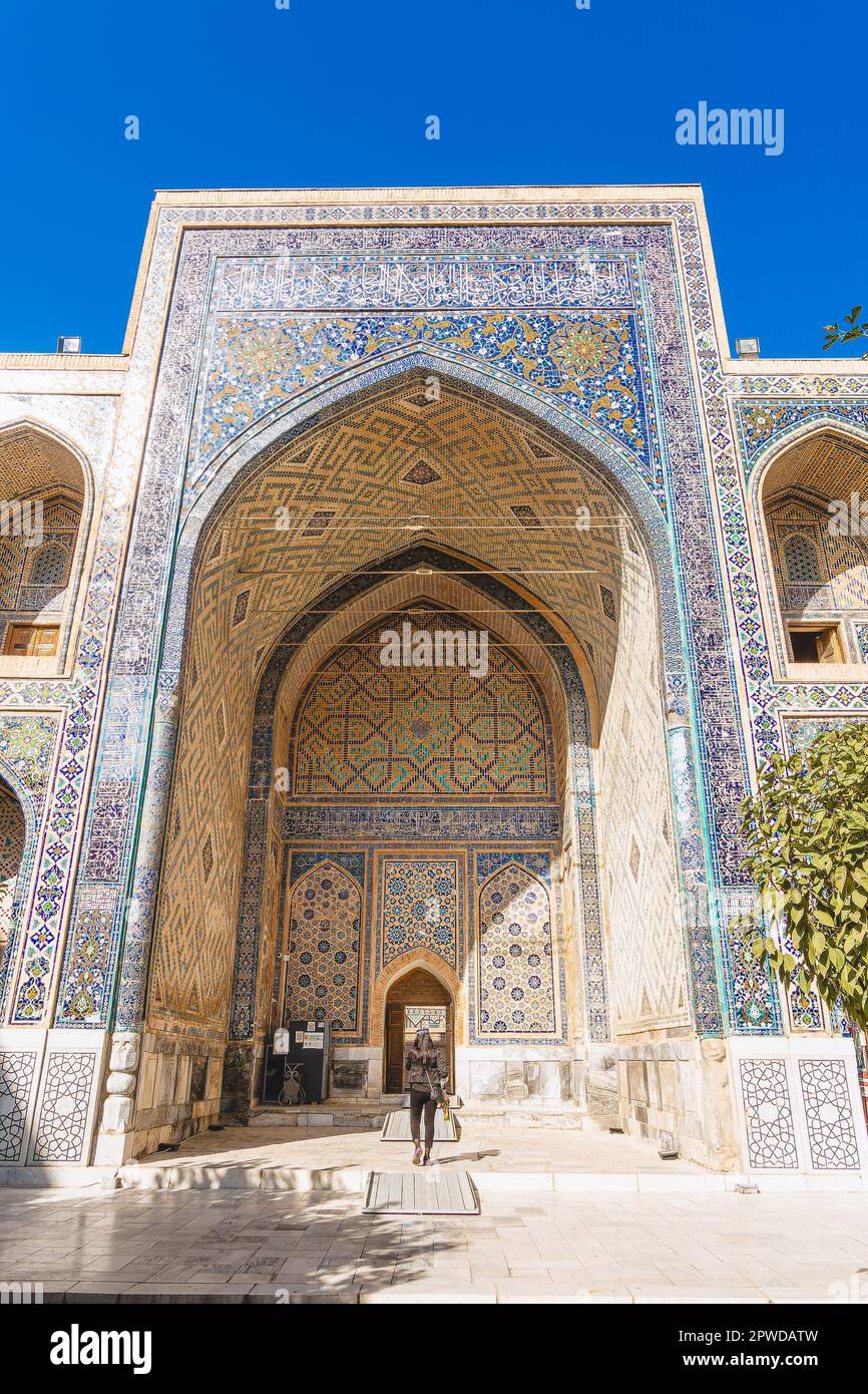 Samarkand Landmarks, Uzbekistan Stock Photo - Alamy