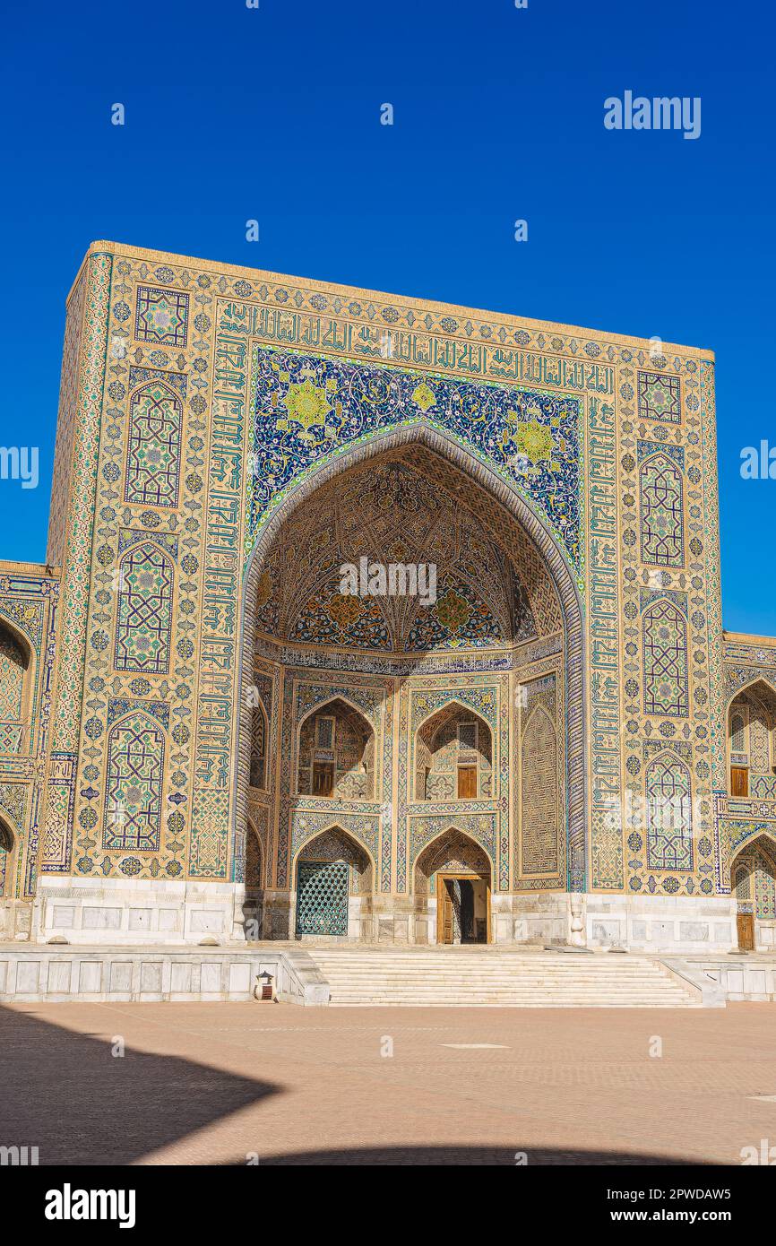 Samarkand Landmarks, Uzbekistan Stock Photo - Alamy