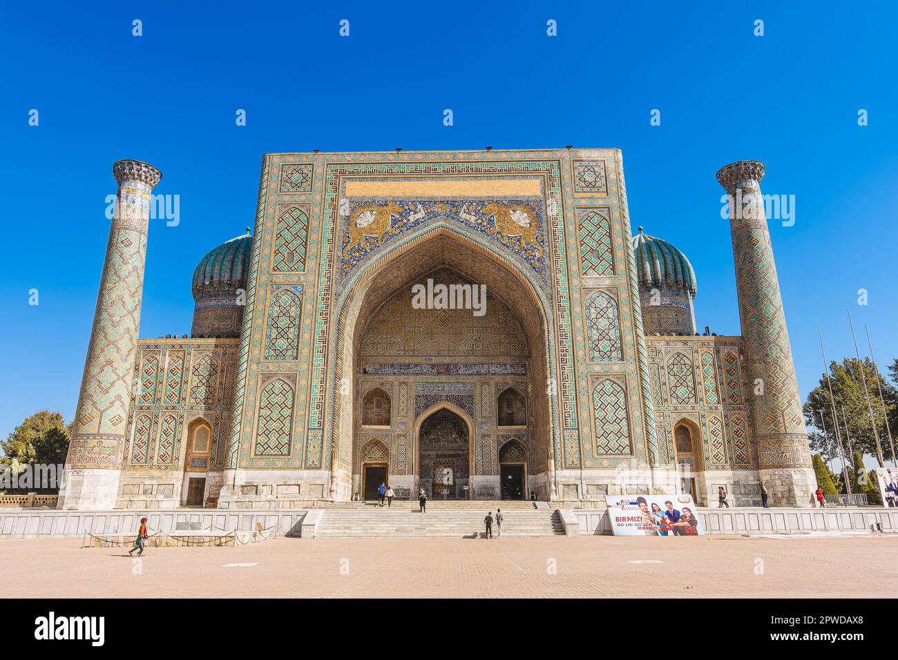 Samarkand Landmarks, Uzbekistan Stock Photo - Alamy