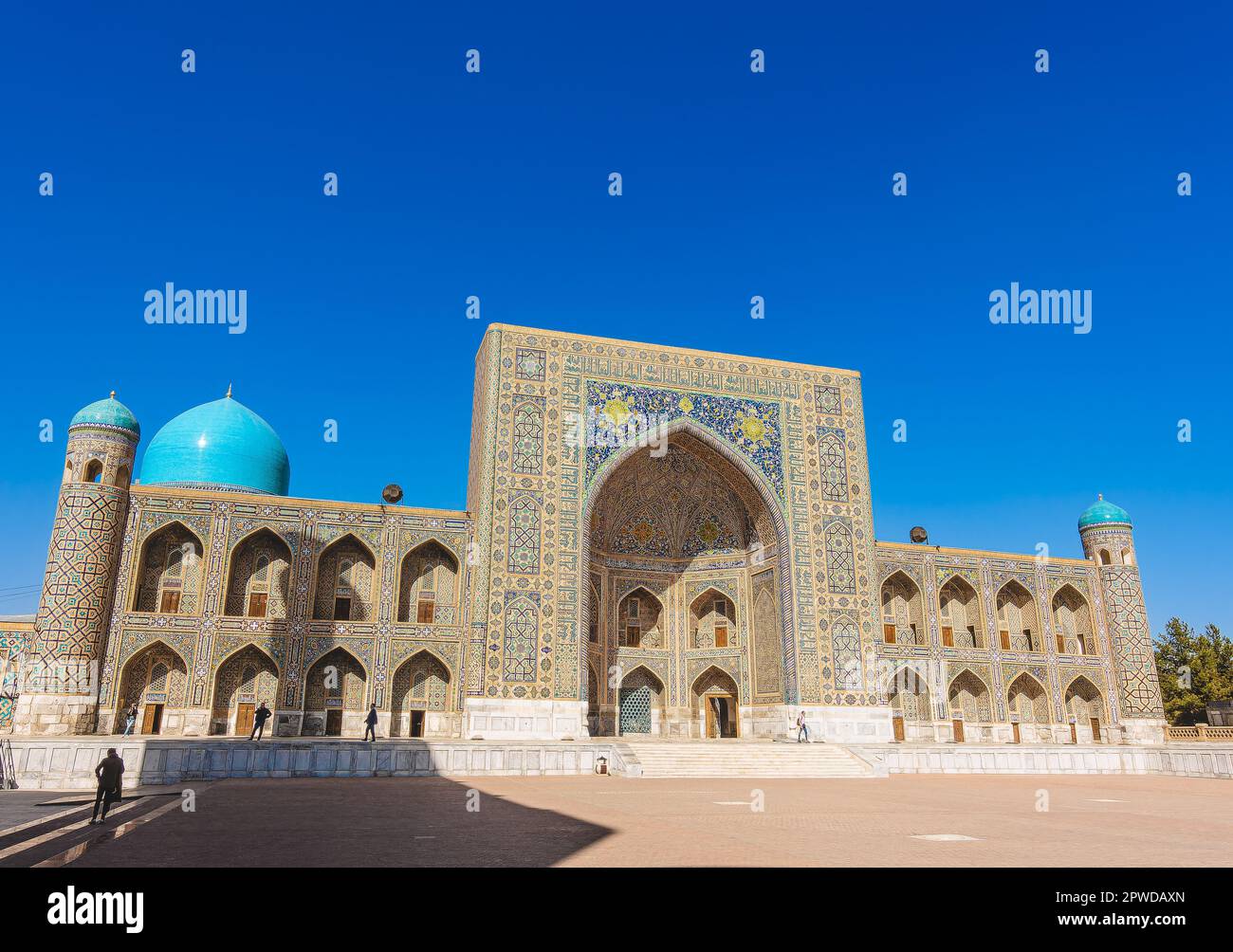 Samarkand Landmarks, Uzbekistan Stock Photo - Alamy
