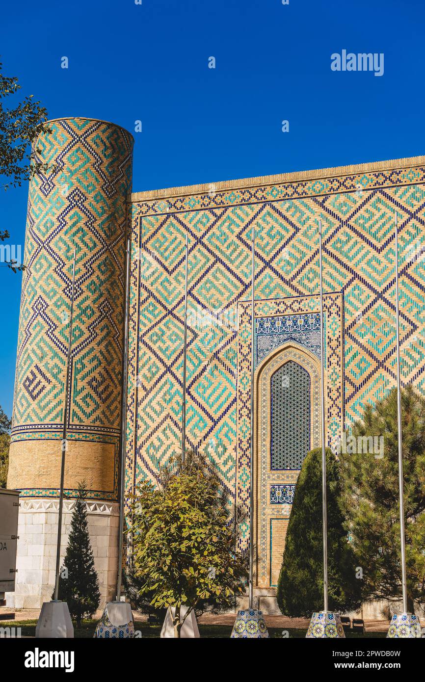 Samarkand Landmarks, Uzbekistan Stock Photo - Alamy