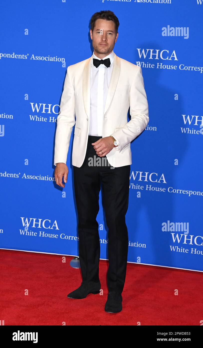 Washington, DC, USA. 29th Apr, 2023. Justin Hartley arriving to the ...